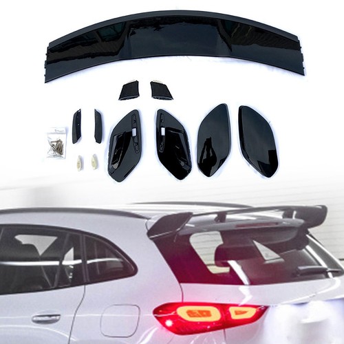 ABS Rear Trunk Spoiler Wing Black For Benz GLA H247 GLA200 GLA250 2020 ...