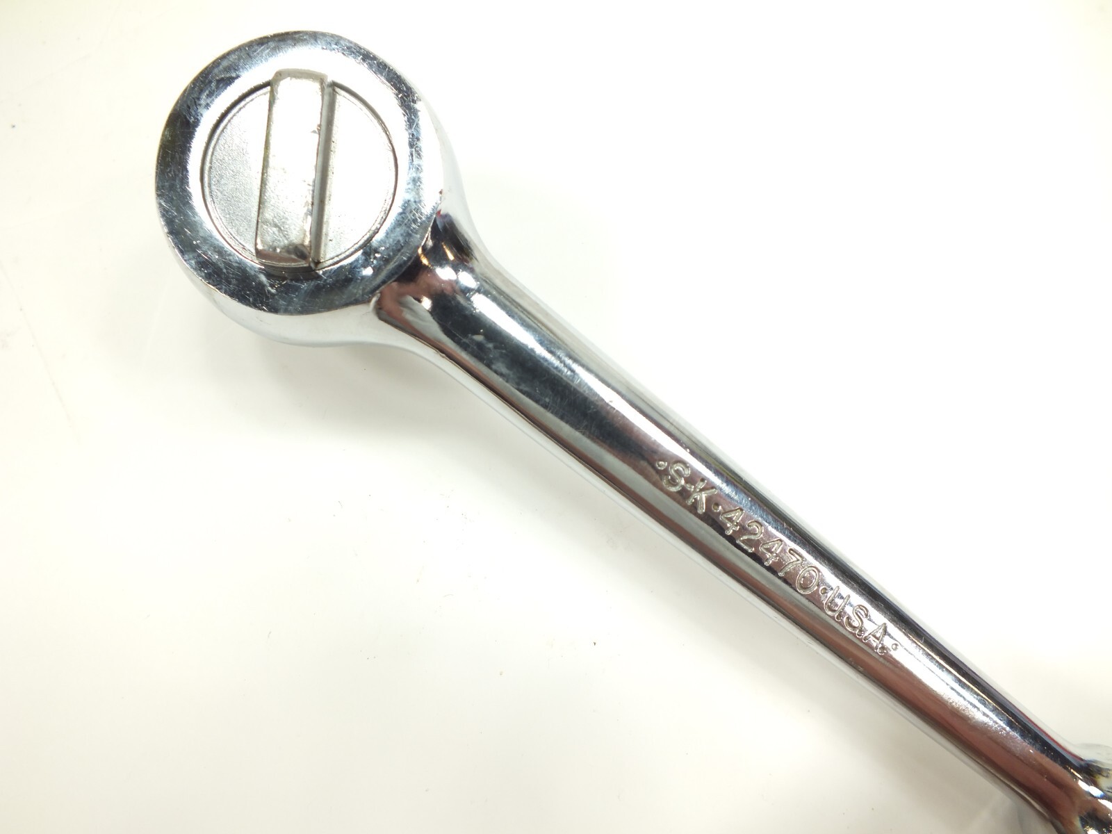 S-K TOOLS 1/2" DRIVE RATCHET - SOCKET WRENCH - 42470 - MADE IN USA - SK ...