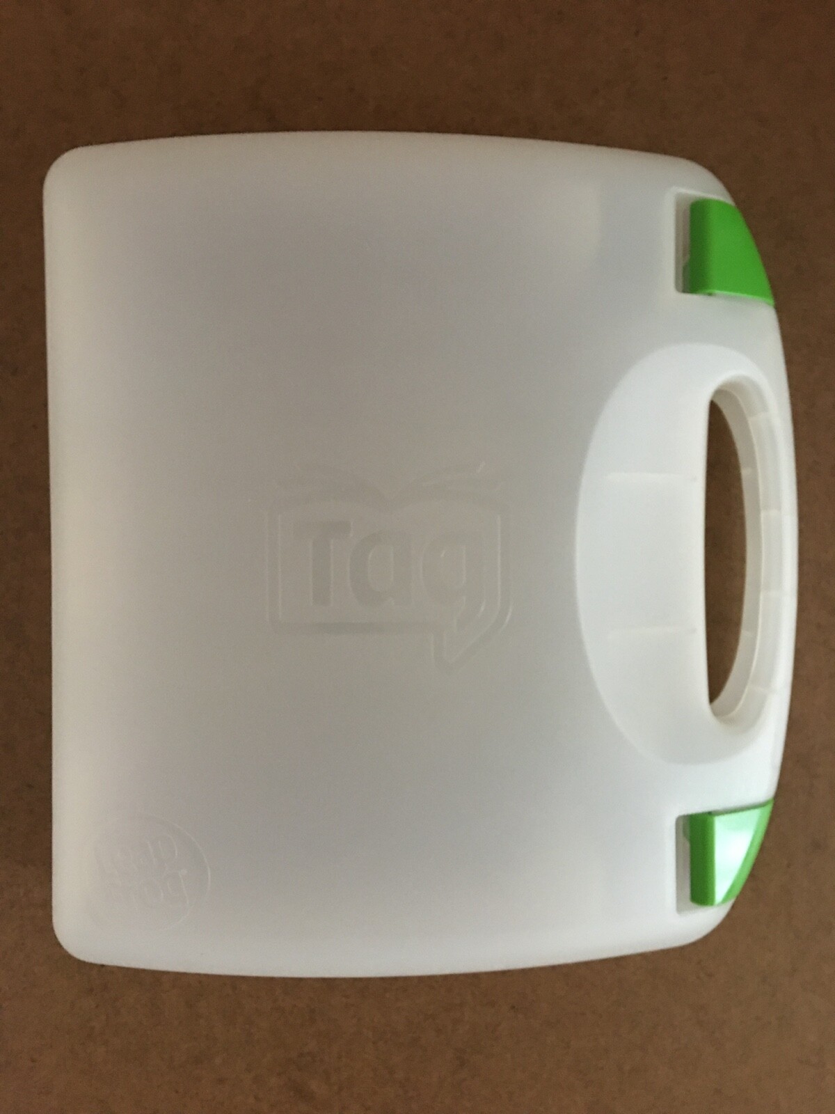 EUC 2007 LeapFrog Tag Storage Case, Clear w/ Green Snap-Lock Closure ...