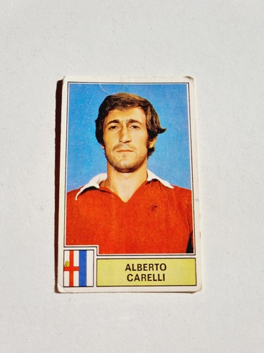 Figurine Alberto Carelli Mantova Calciatori 1971-1972 Panini Bisvalida ...