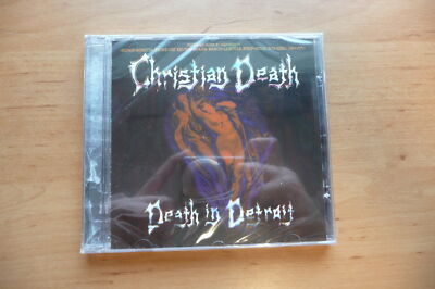@ CD CHRISTIAN DEATH - DEATH IN DETROIT / LOCOMOTIVE RECORDS 2001 SS ...