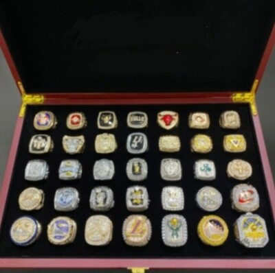 NBA CHAMPIONSHIP 35 RING SET 1989- 2023 NBA | eBay