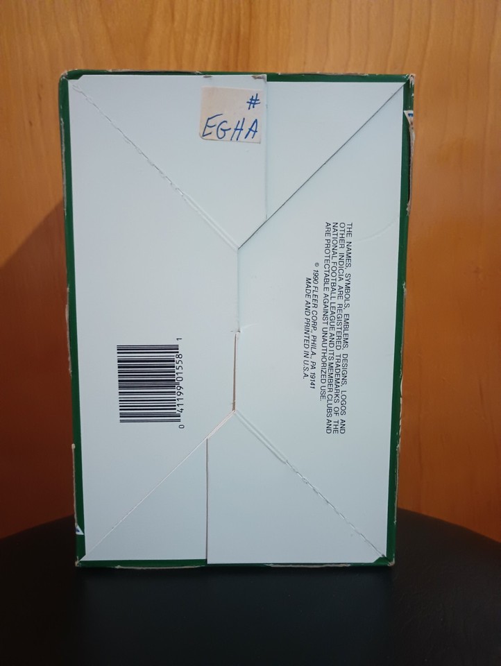 1990 Fleer Premiere Edition Football Cards Box | eBay
