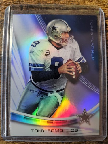 2013 Topps Platinum Tony Romo #4 Dallas Cowboys | eBay