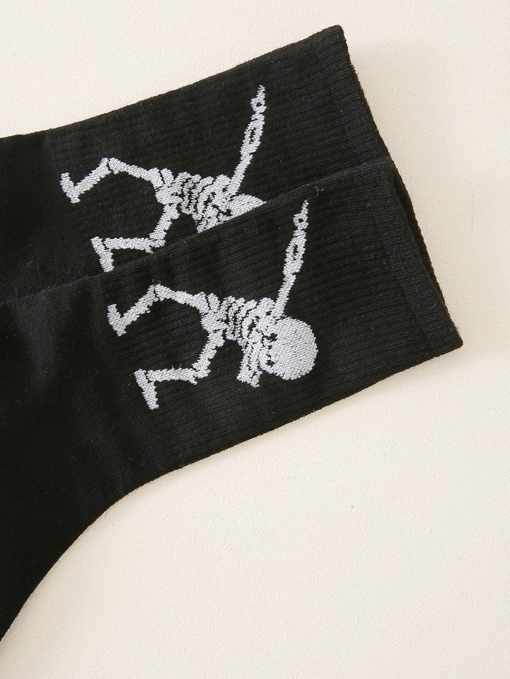Skeleton Figure Crew Socks Silly Socks for Men Funky Socks Funny Socks ...