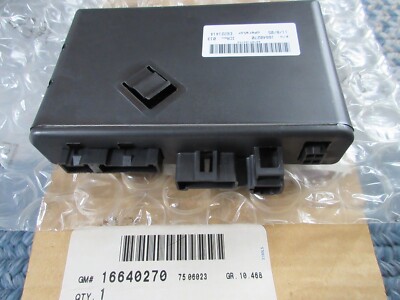 GM Rear Passenger Side Door Module Assy - NOS - '98-'04 Minivan - P/N ...