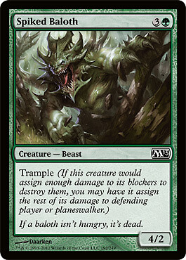 MTG - Spiked Baloth, Magic 2013 | eBay Australia