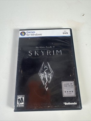 The Elder Scrolls V: Skyrim (PC DVD Games for Windows) Complete Disc ...