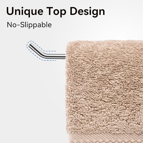 T-Shaped Hand Towel Holder Stand – Countertop Stainless Steel Towel ...