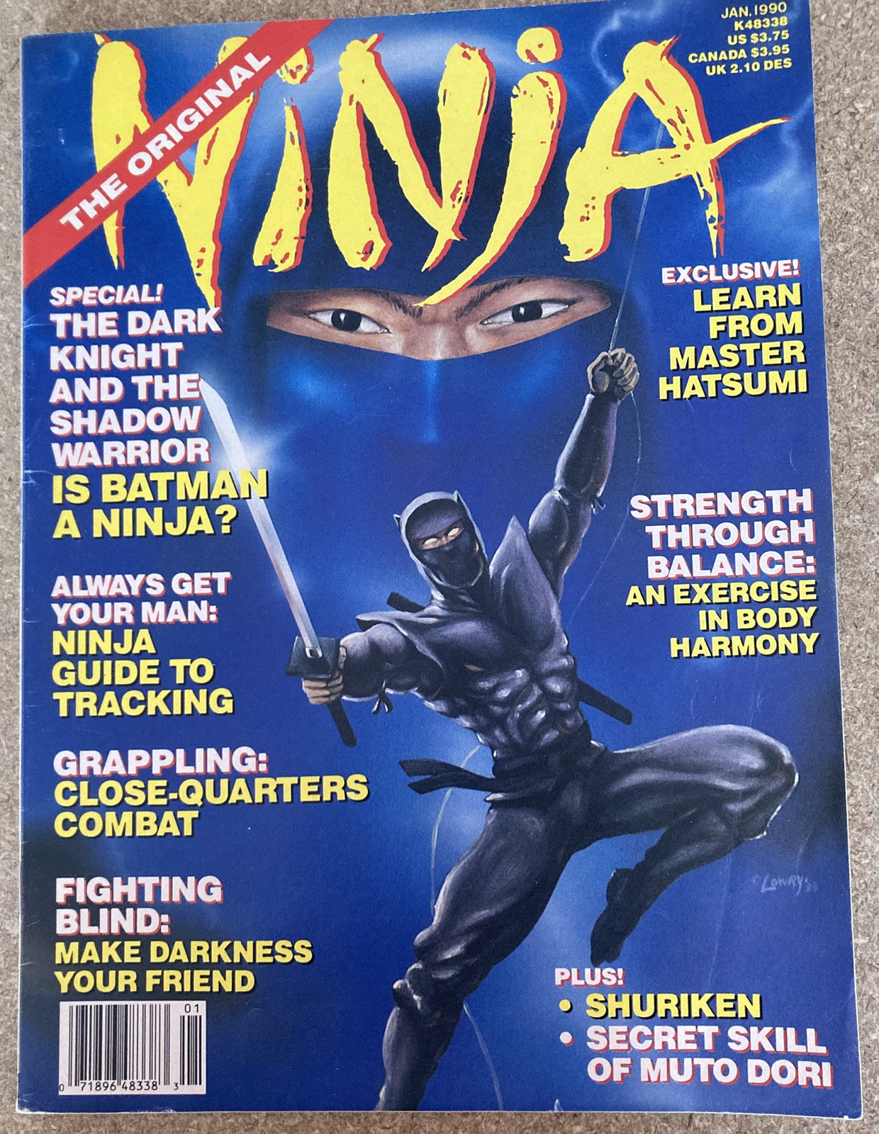 The Original Ninja Magazine January 1990 Nice Vintage W/ Poster!のeBay公認 ...