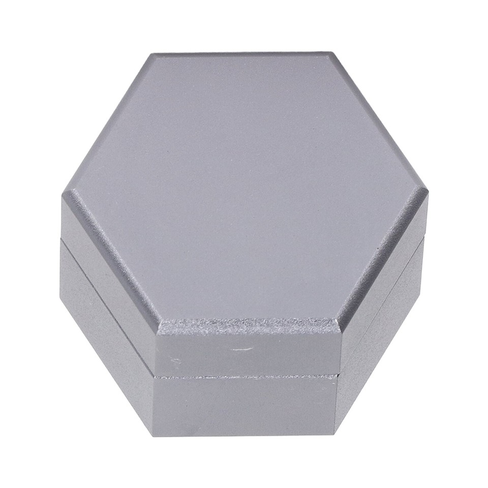 (Grey)Mini Portable Billiard Chalk Case Hexagonal Pool Chalk Box Holder ...