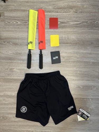 Official Sports US Soccer Federation Referee Shorts, Flags, Cards, and ...