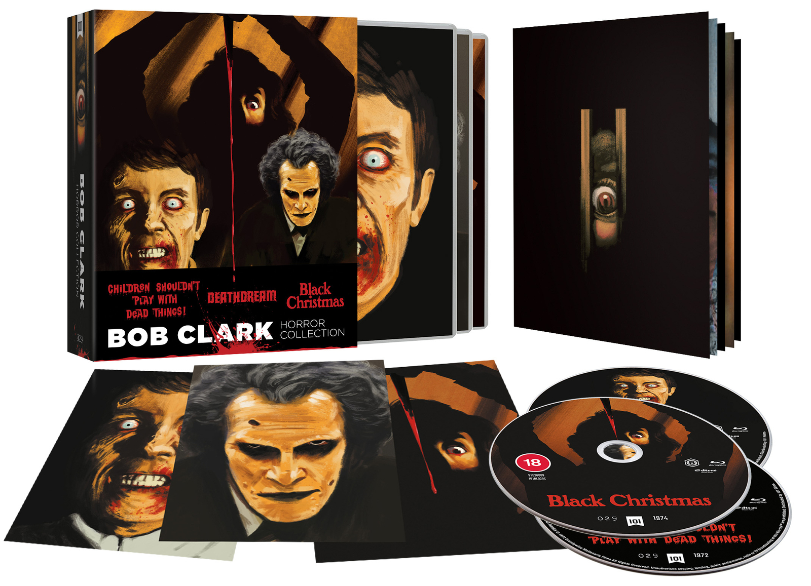 Bob Clark Horror Collection (Blu-ray) Margot Kidder Bruce Solomon Roy ...