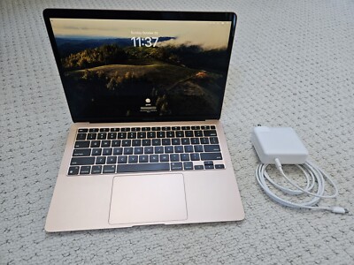 Apple MacBook Air 13" M1 8GB RAM 256 SSD Rose Gold 2020 Touch ID | eBay