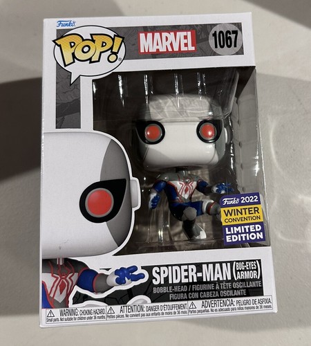 Funko Pop! Spider-Man (Bug-Eyes Armor) #1067 - 2022 Winter Convention ...