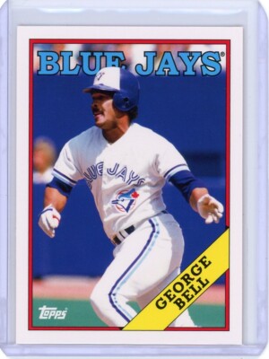 2012 TOPPS ARCHIVES GEORGE BELL SP #232 TORONTO BLUE JAYS SET BREAK | eBay