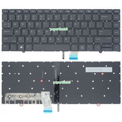 New HP ZBook Studio G5 EliteBook 1050 G1 Laptop Keyboard US Black With ...