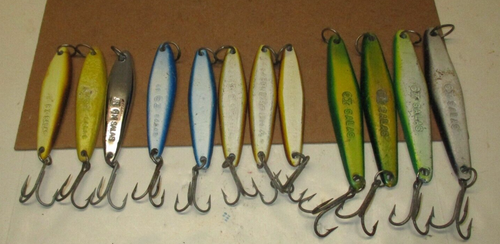 VINTAGE TUNA JIGS SALAS 4-6X JR. * 4- 6X & 4- VAGABOND TY SPECIAL** 12 ...