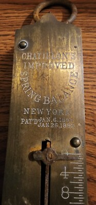 Scales - Chatillon Improved Spring Balance Scale