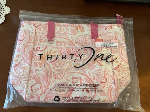 ONE Thirty One 31 Gifts Let's Lunch Cooler Bag - BRAND NEW - Painted ...