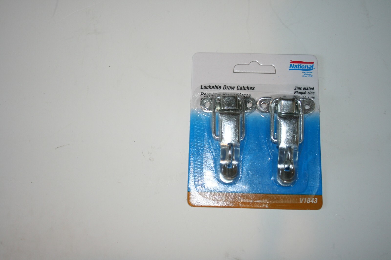 Steel Zinc Plated Lockable Trunk Tool Box Draw Hasp Latch Catch 2/Pk ...