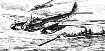 Zvezda 7284 - 1/72 WWII Dt. Torpedo Bomber Junkers Ju-88A-17/A-5 - Neu ...