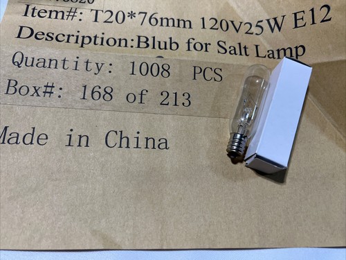 Himalayan Salt Lamp Bulbs, 25 Watt Original Replacement Long Lasting ...