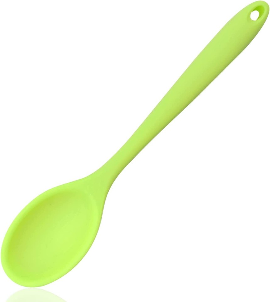 Silicone Spoon 21 for Baking & Cooking Stir-Fry Kitchen Mixing Serving ...