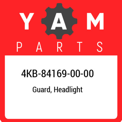 4KB-84169-00-00 Yamaha Guard, headlight 4KB841690000, New Genuine OEM ...