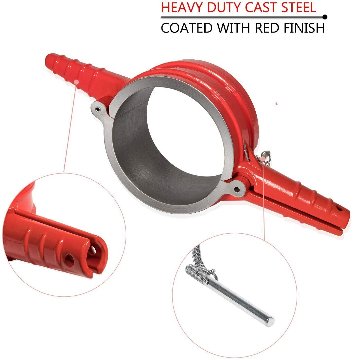 7040 Piston Ring 5.4" Bore Compressor Adapter for Cummins ISX,QSX,CAT ...