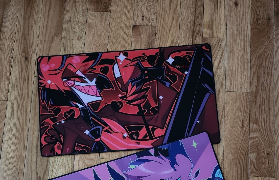 Hazbin Hotel Alastor Playmat *LIMITED VALENTINES RUN LE | eBay