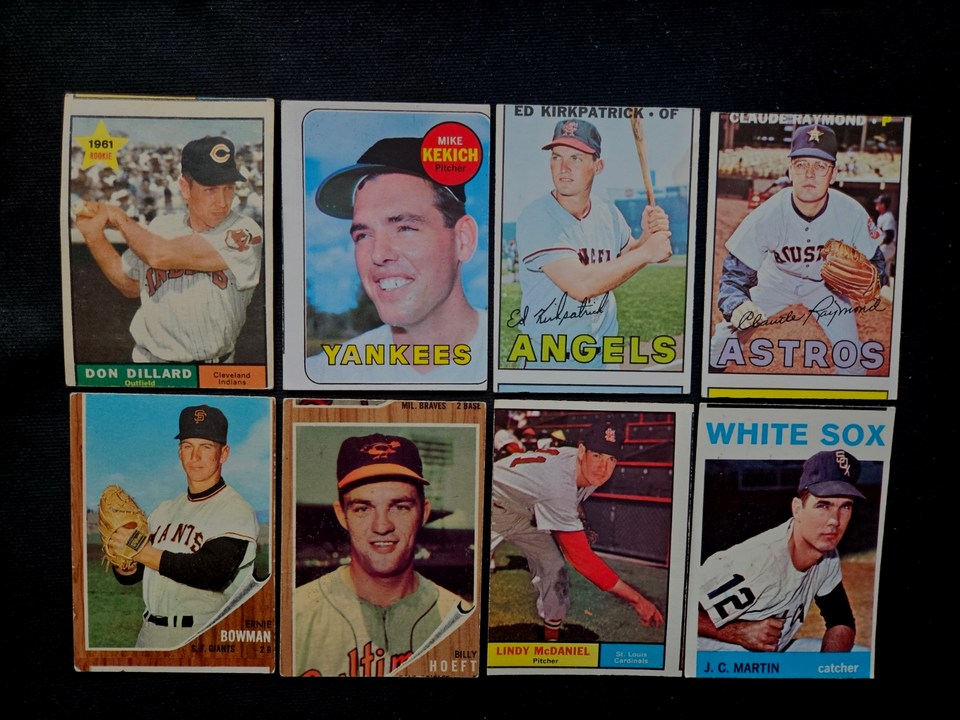 1960's 1970's Topps EXTREME MISCUT Baseball Lot 65 Rose Carlton Brett ...