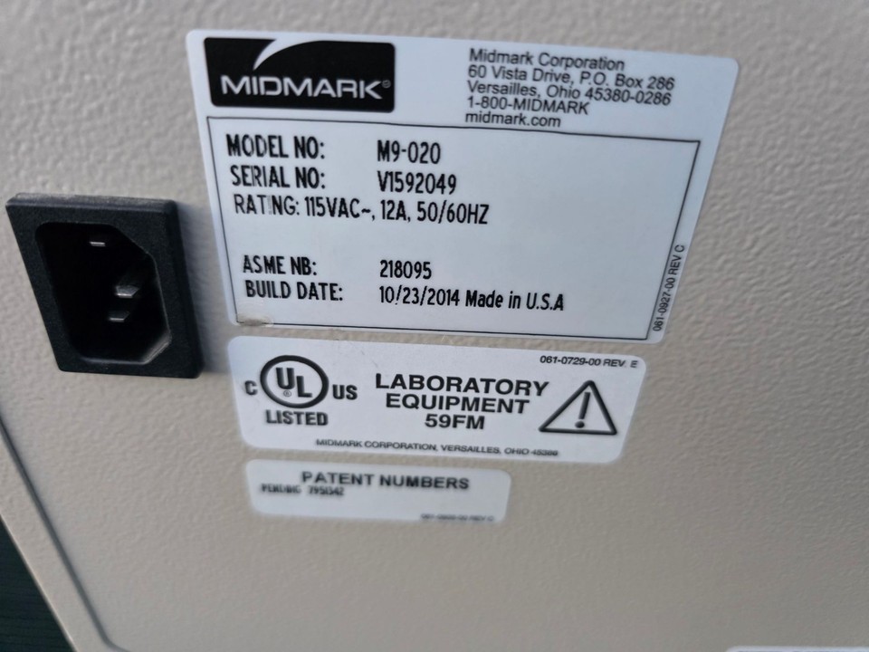 Midmark M9 Ultraclave Autoclave Reconditioned Plug & Play w/ Trays | eBay