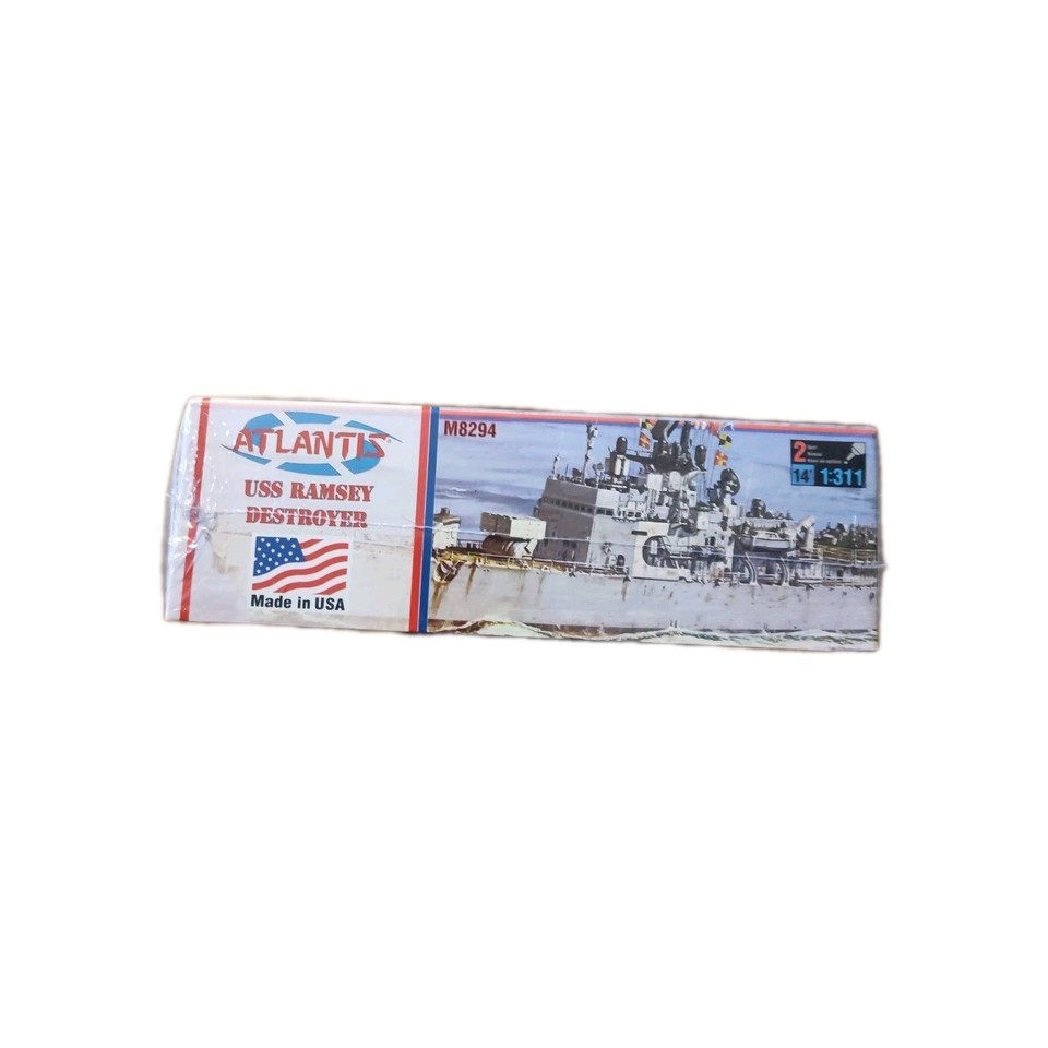 Atlantis Models USS Ramsey DEG-2 1:311 Scale Model Kit 16" Long New in ...
