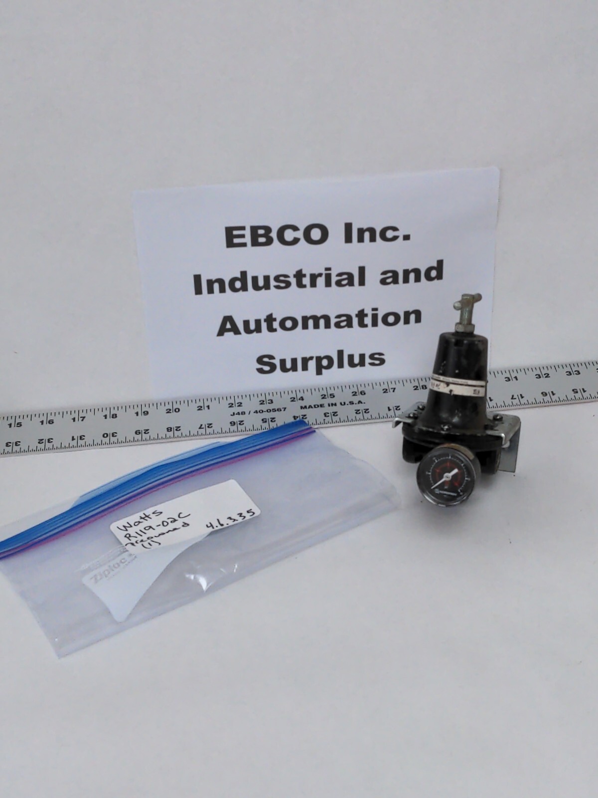 Parker-Watts R119-02C - 1/4" NPT Pressure Regulator | eBay