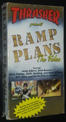 Thrasher Presents Skateboard Ramp Plans VHS Building A Driveway Street ...