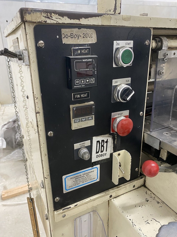 DOBOY SCOTTY Horizontal Flow Wrapper 2-5 1/2" Wide Seal 20-60PPM 1 ...