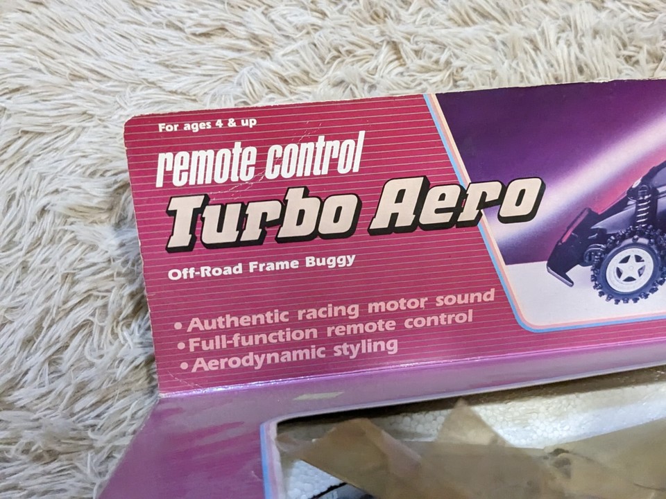 Nipco Toys Ltd Remote Control Turbo Aero Off Road Frame Buggy Vtg 1980s ...