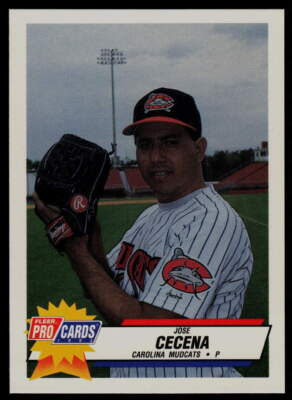 1993 Fleer ProCards Jose Cecena Carolina Mudcats | eBay