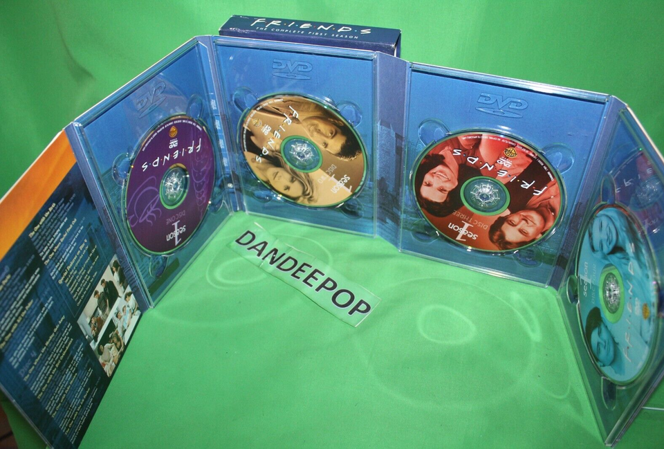 Friends - The Complete First Season (DVD, 2002, 4-Disc Set, Four Disc ...