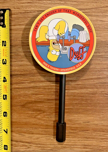 Simpsons Beer Tap Handle Knob Keg Draft Bar Topper Homer Moes Tavern ...