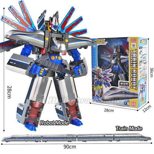 LDCX Super Train Robot China High Speed Railway 4 in 1 Trainsform ...