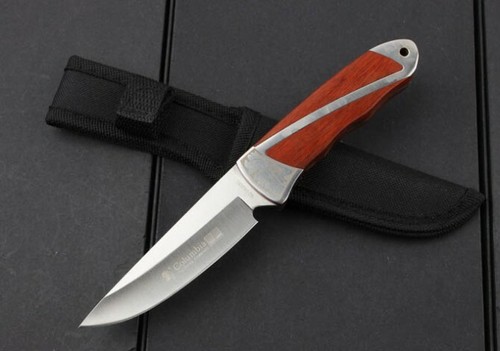 Columbia Knife Fixed Blade Camping Hunting Survival Tactical Straight ...
