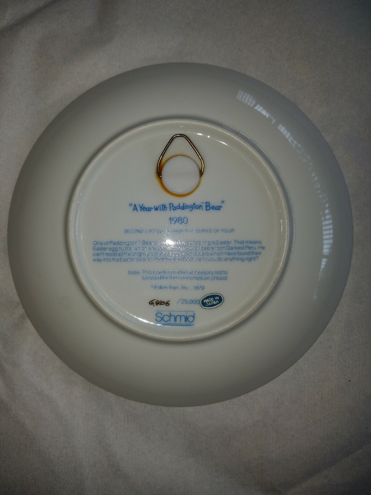 Collectible Plate Set of 2 Paddington Bears | eBay