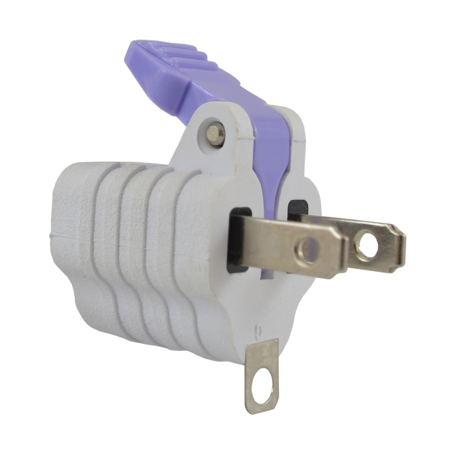 Conntek NEMA 1-15P to 5-15P Two Prong Grounding Snap Pop Adapters (3 ...