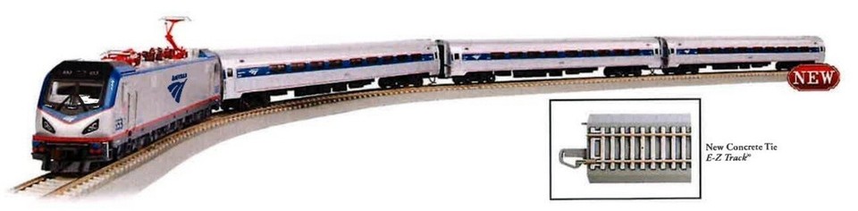 Bachmann 00772 ~ HO Scale ~ Amtrak City Sprinter ~ DCC & Sound Ready W ...