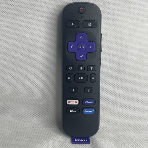 Authentic Roku Voice Remote RC-MC1 Volume Headset Netflix Apple Disney ...