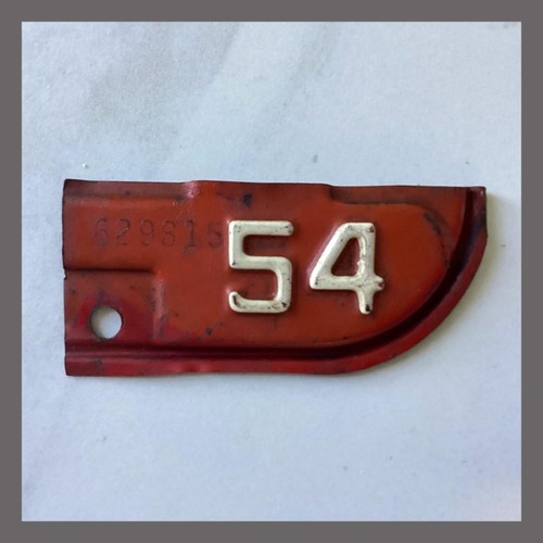 1954 Original California Car Truck YOM License Plate Metal Tag 1951 815 ...