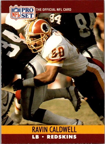 1990 Pro Set #662 Ravin Caldwell | eBay