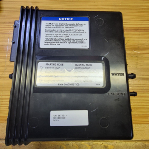 NEW 587131 OEM Evinrude E-Tec V Engine EMM Module 0587131 587115 ...